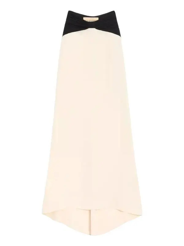 Valentino Garavani Cady Couture Maxi Skirt - Neutrals