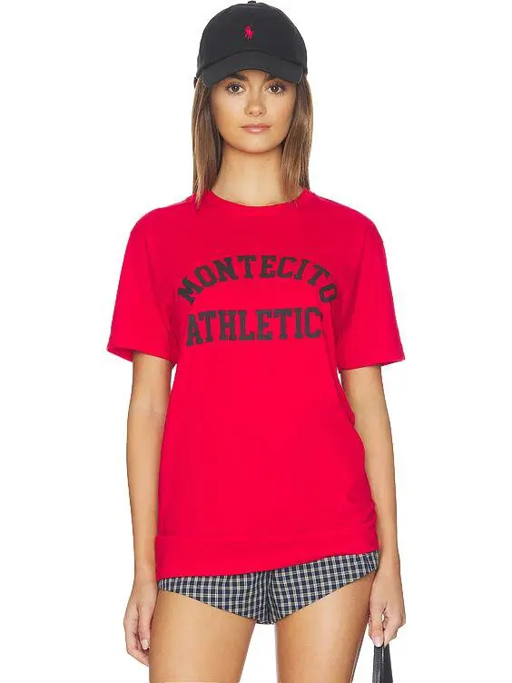 DEPARTURE Montecito Athletics Tee - Red