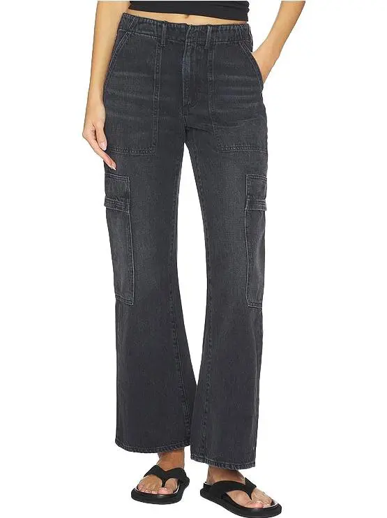 Citizens Of Humanity Sienna Relaxed Utility Jeans In Wash - Black