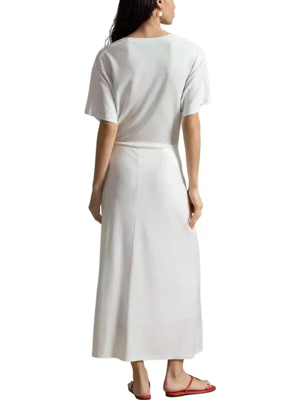 Polo Ralph Lauren Twist Detail T-shirt Dress - White