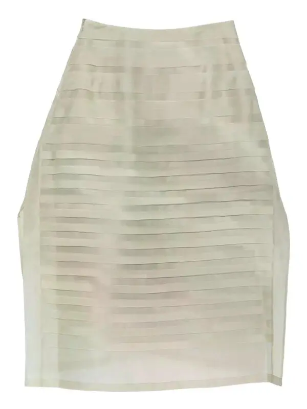Christian Wijnants Pleated Midi Skirt - Neutrals