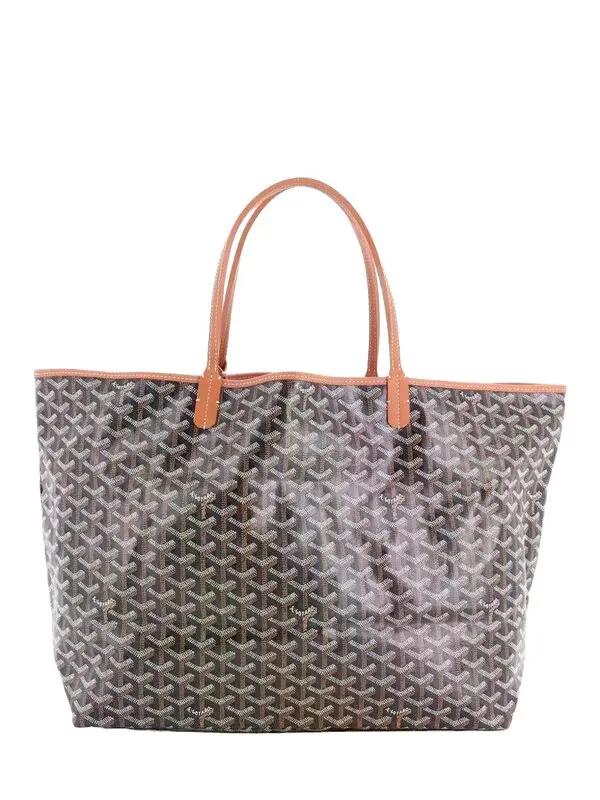 Goyard Saint Louis Coated Canvas Gm Tote Bag - Brown