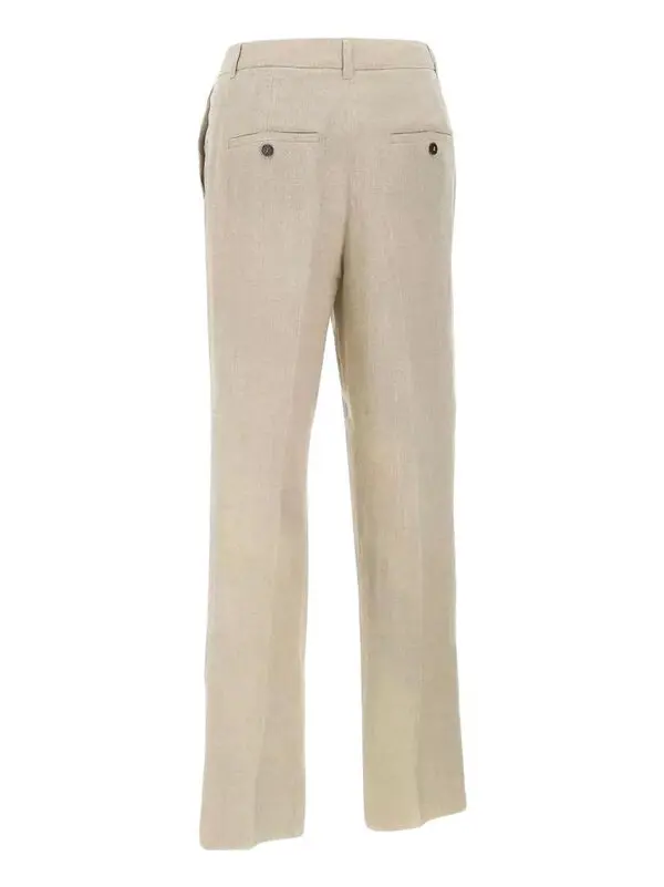 Marella Welt-pocket Trousers - Neutrals