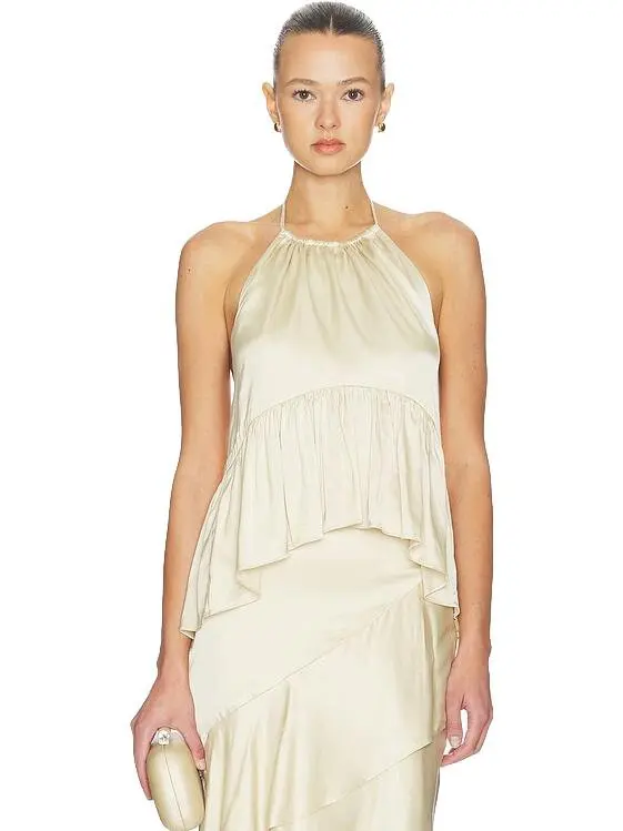 LOVERS AND FRIENDS Emma Top - Beige