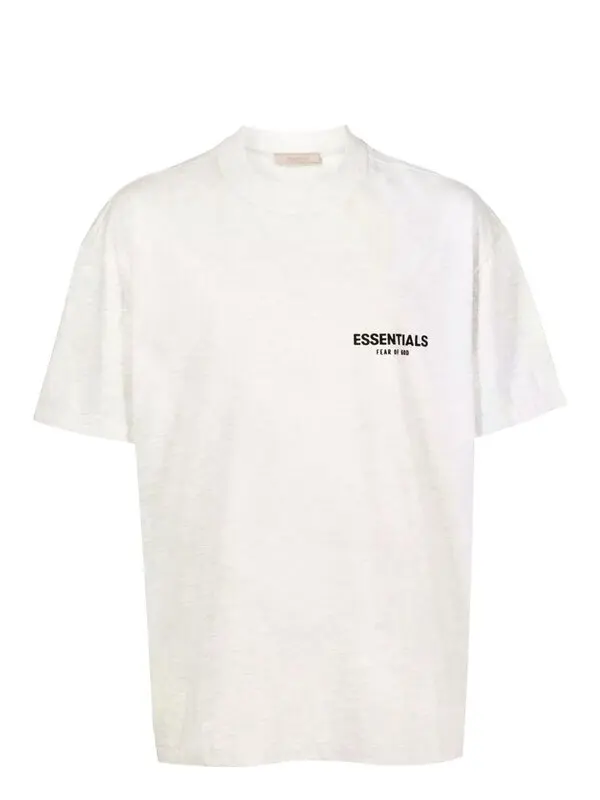 Fear Of God Logo Print T-shirt - Grey