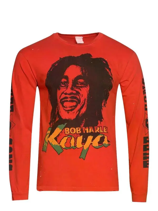 MadeWorn Long-sleeve Graphic T-shirt - Red
