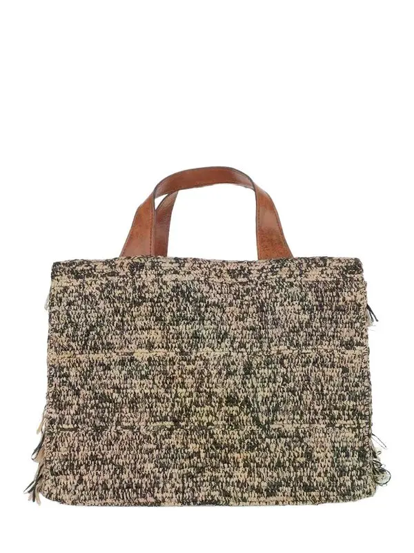 IBELIV Onja Fringe-trimmed Tote Bag - Neutrals