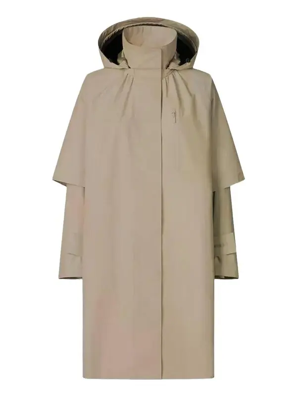 SAVE THE DUCK Hooded Coat - Neutrals