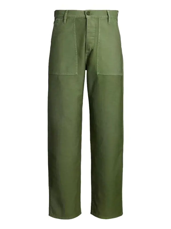 Polo Ralph Lauren Button-tab Straight Trousers - Green