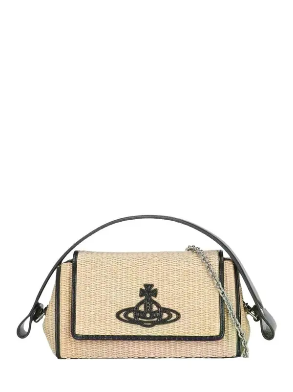 VIVIENNE WESTWOOD Hazel Woven Bag - Neutrals