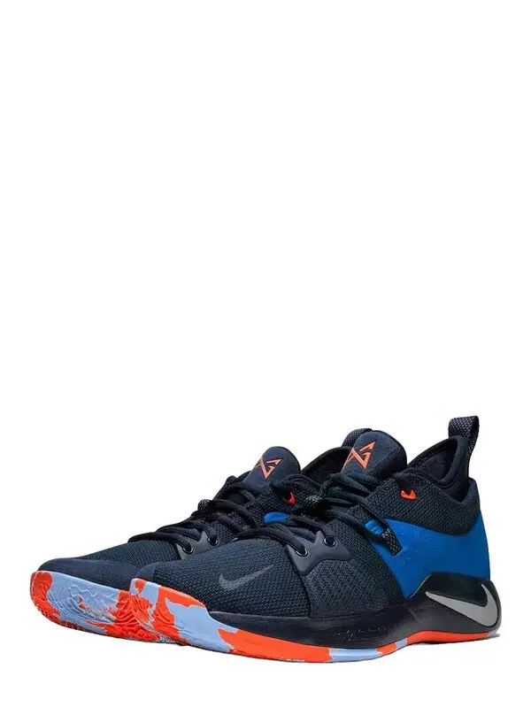 Nike Pg 2 "color Block" Sneakers - Blue