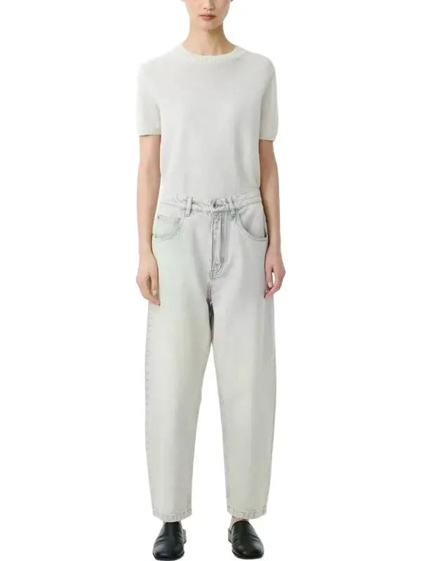 Studio Nicholson Jura Five-pocket Tapered Trousers - Grey