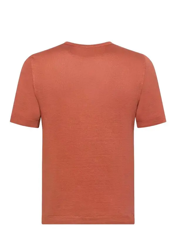 FRANZESE COLLECTION Crew-neck Short-sleeves T-shirt - Red
