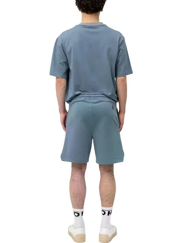 Hugo Panelled Drawstring Shorts - Blue