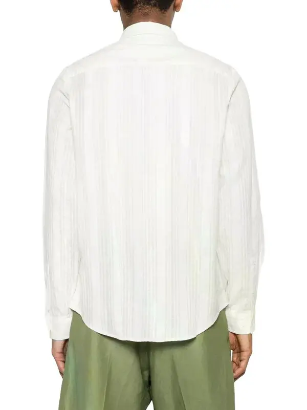 SAMSOE SAMSOE Saryan X Striped Shirt - Neutrals