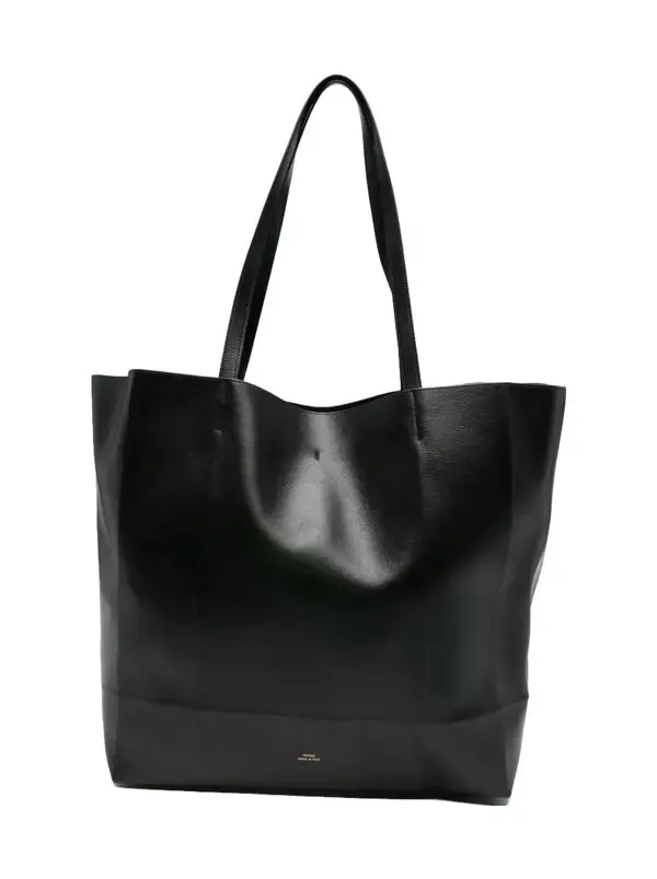 TOTEME Roam Leather Tote - Black