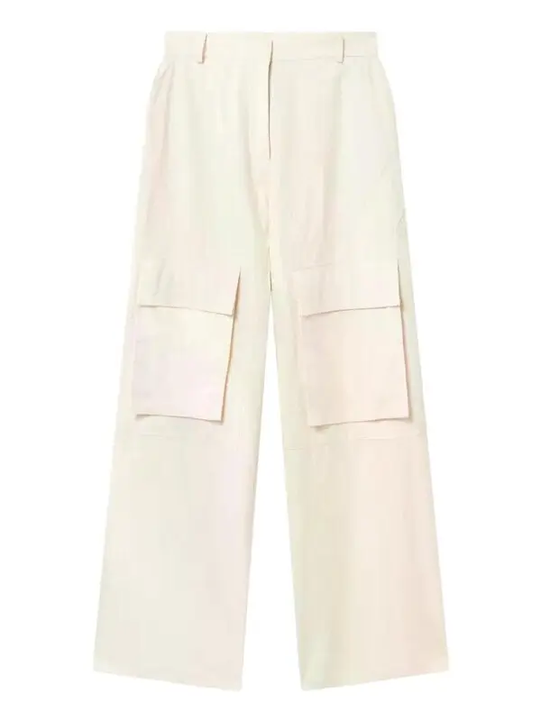 Stella McCartney Concealed-fastening Cargo Pants - Neutrals
