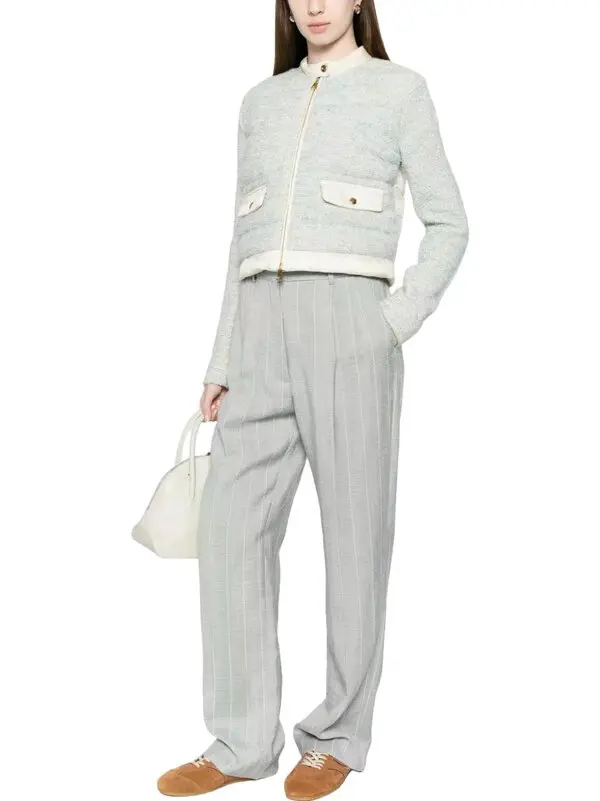 Moncler Padded Zip-up Cardigan - Blue