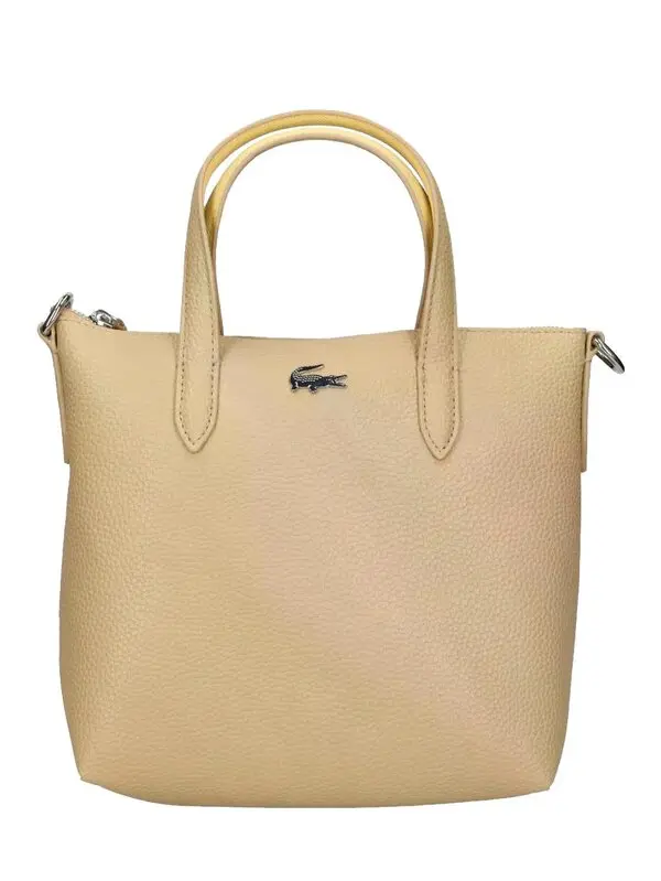 Lacoste Small Anna Tote Bag - Neutrals