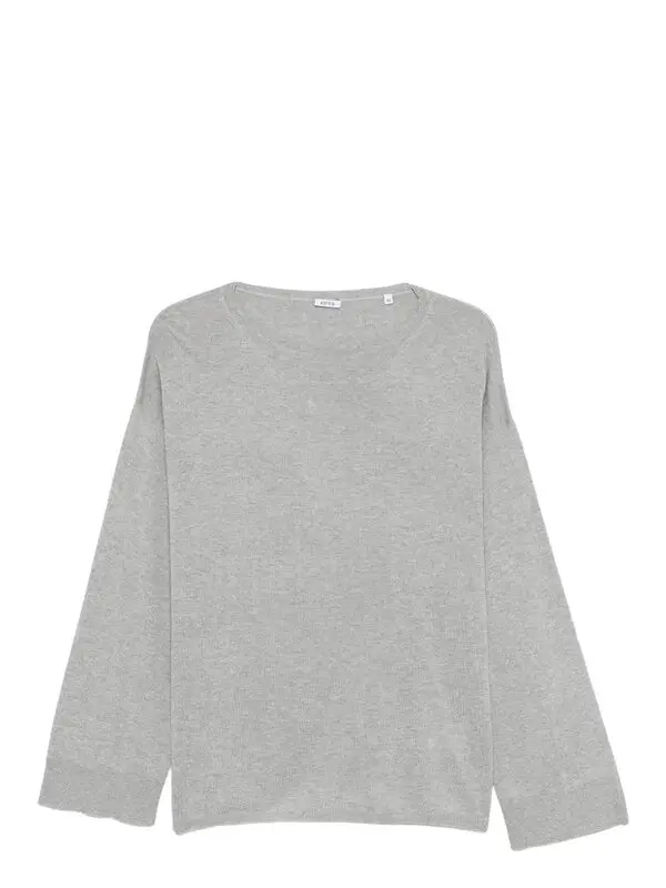 Aspesi Long Sleeve Crew Neck Sweater - Grey