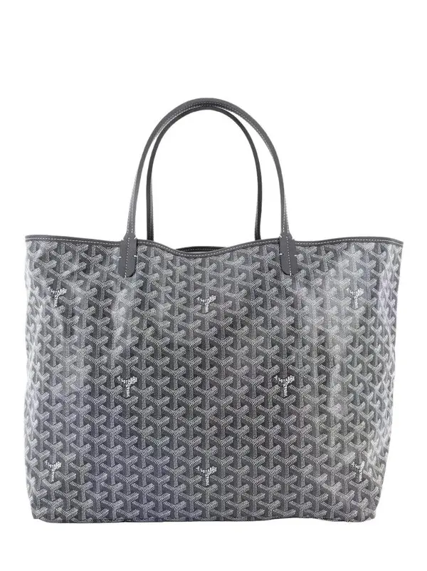 Goyard Saint Louis Coated Canvas Gm Tote Bag - Grey