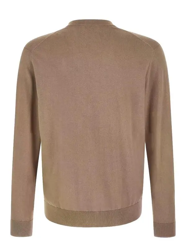 BALLANTYNE Cotton Cardigan - Neutrals
