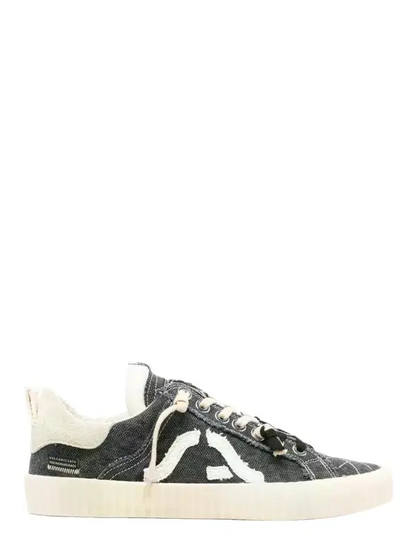 SPRINGA Wavy Lace-up Sneakers - Black