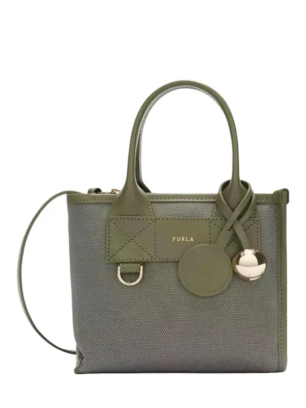 Furla Mini Divide It Tote Bag - Green