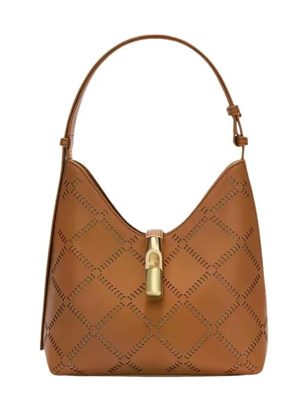 Furla Small Goccia Shoulder Bag - Brown