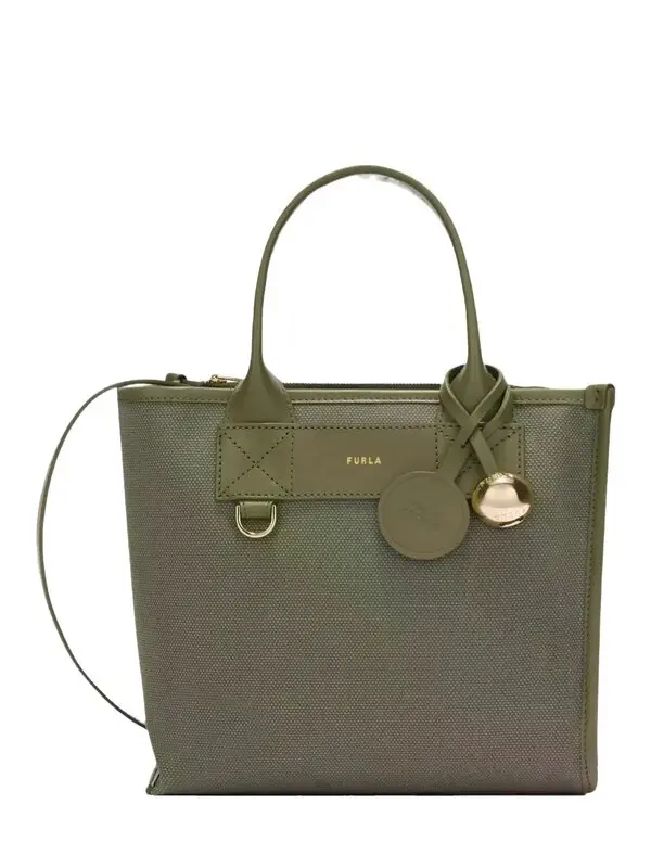 Furla Divide Charm Tote Bag - Green