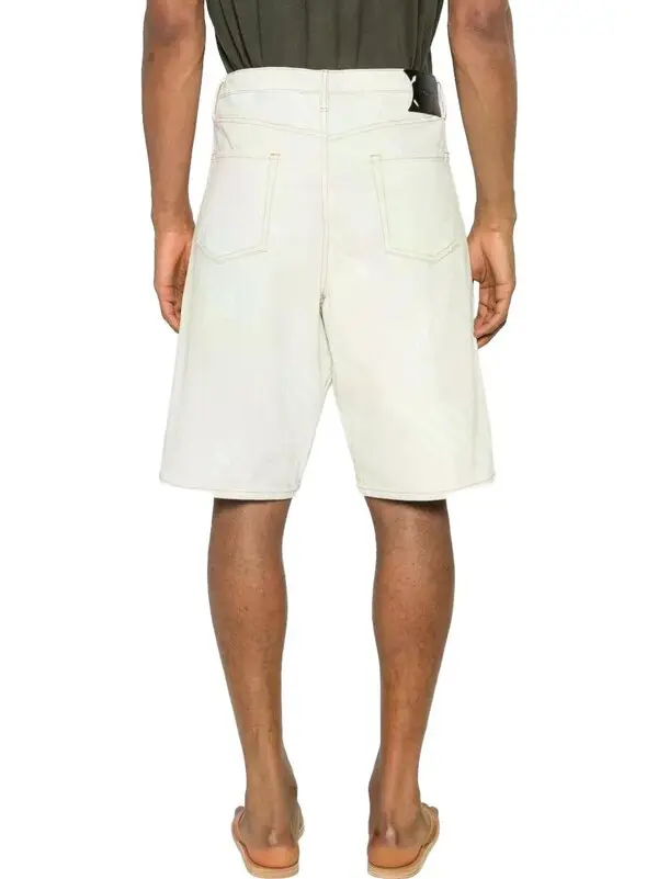 DAILY PAPER Patterned Relaxed Fit Shorts - White