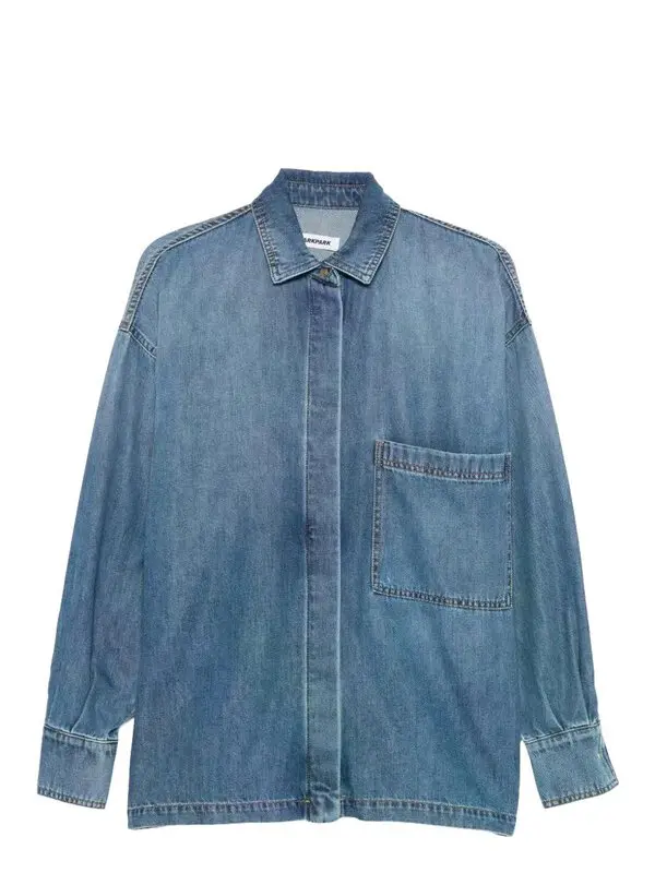 DARKPARK Denim Shirt With Chest Pocket - Blue