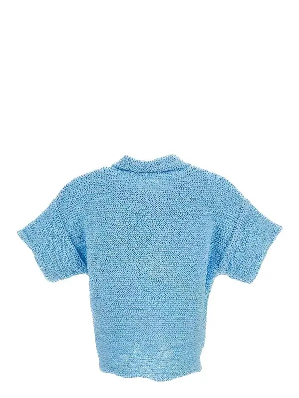 HAIKURE Merle Polo Shirt - Blue