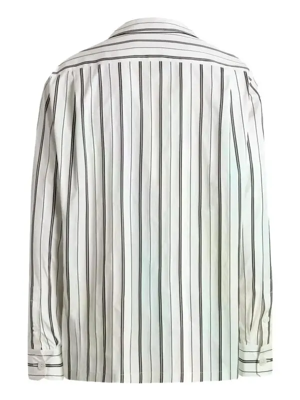 Dolce & Gabbana Striped Pocket Shirt - Neutrals