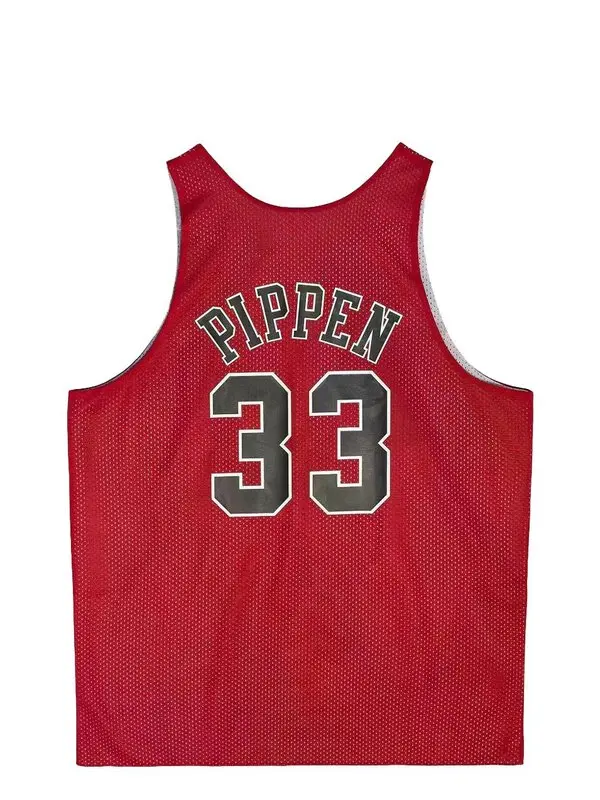 Mitchell & Ness Scottie Pippen Reversible Tank Top - Red