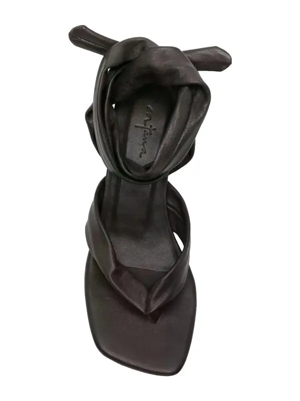 CORTANA Ilia Heeled Sandals - Brown