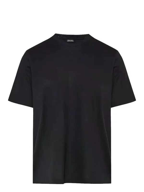 Zegna Crew-neck T-shirt - Blue