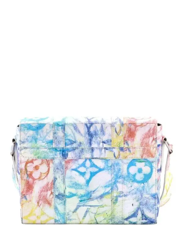 LOUIS VUITTON Trunk Messenger Bag Limited Edition Monogram Pastel Multicolor Crossbody Bag - Multicolour