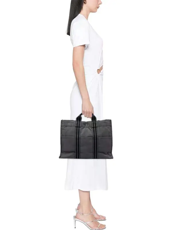 Hermès Canvas Tote Bag - Grey