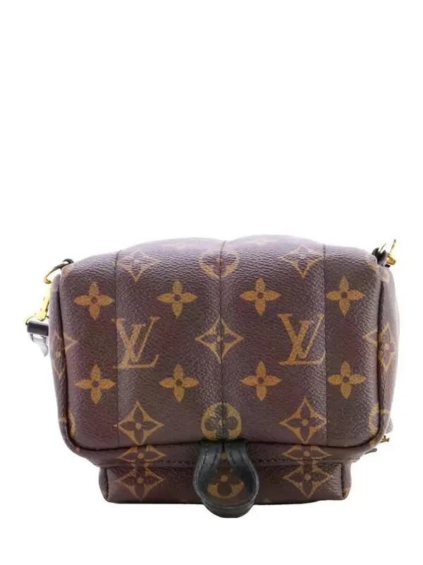 LOUIS VUITTON Palm Springs Monogram Canvas Mini Backpack - Brown