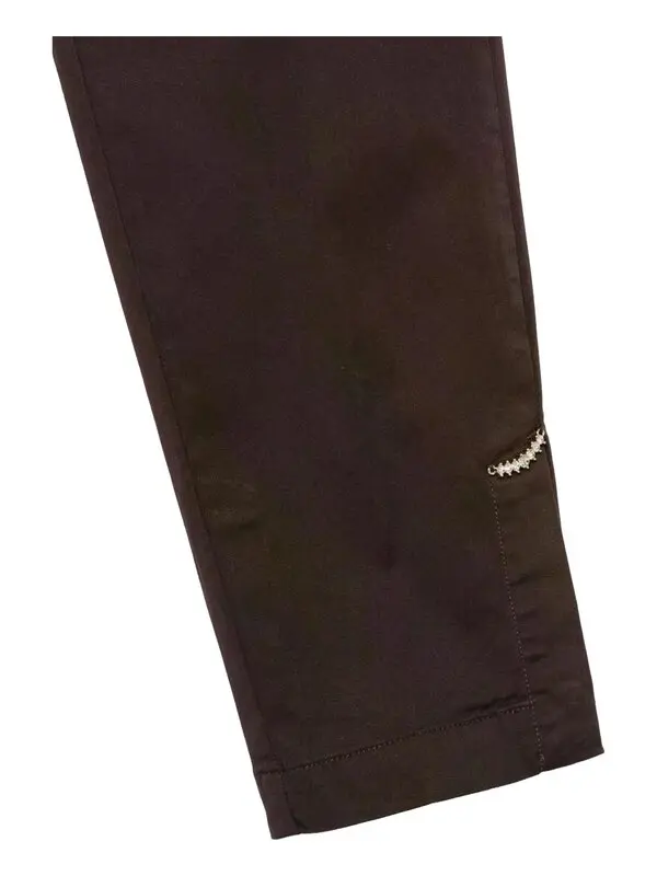 Liu Jo Embellishment Trousers - Brown