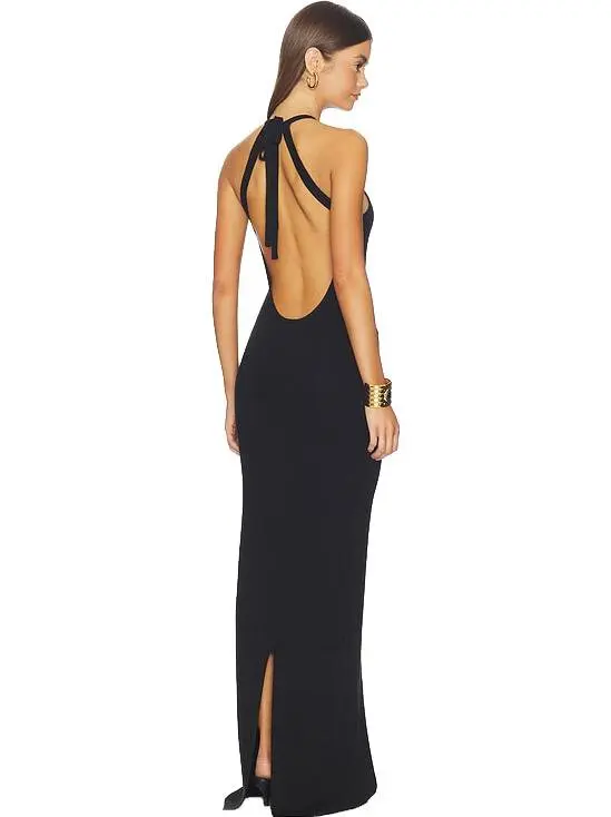 Lpa Manjari Maxi Dress In . Also - Black