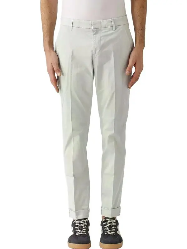 DONDUP Rolled-hem Trousers - Grey