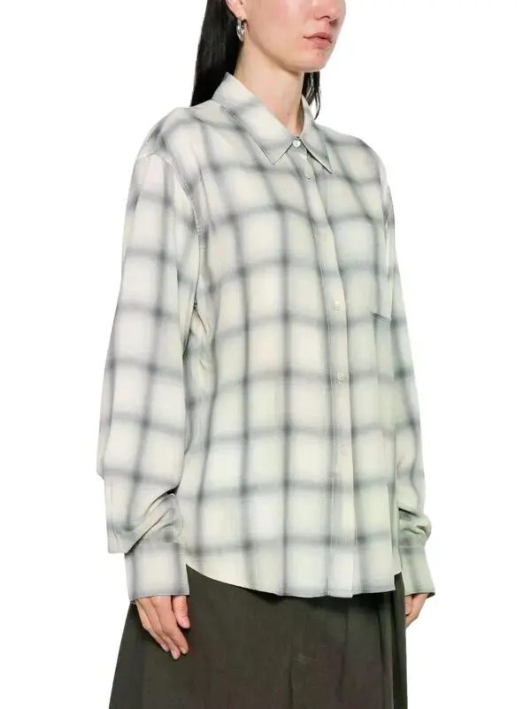 Our Legacy Plaid Pattern Shirt - Neutrals