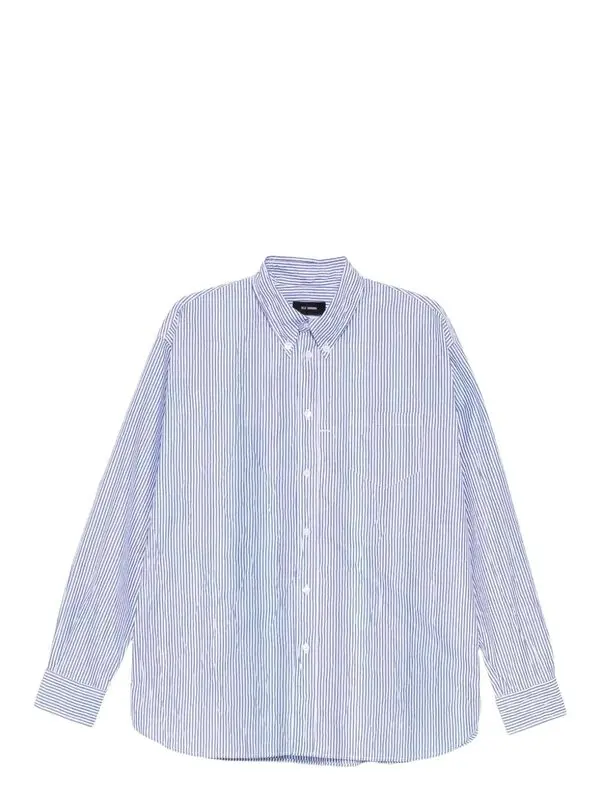 WILLY CHAVARRIA Striped Button-down Shirt - White