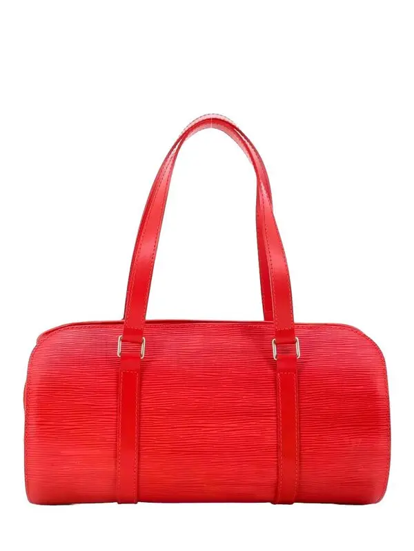 LOUIS VUITTON Soufflot Epi Leather Handbag - Red
