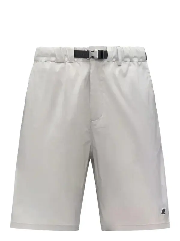 K-WAY Buckled Shorts - White
