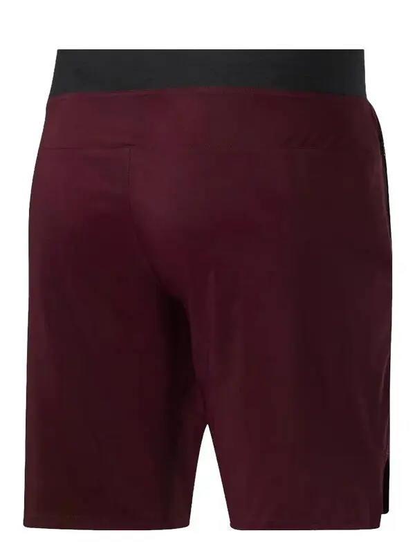 REEBOK Lightweight Logo Print Shorts - Red