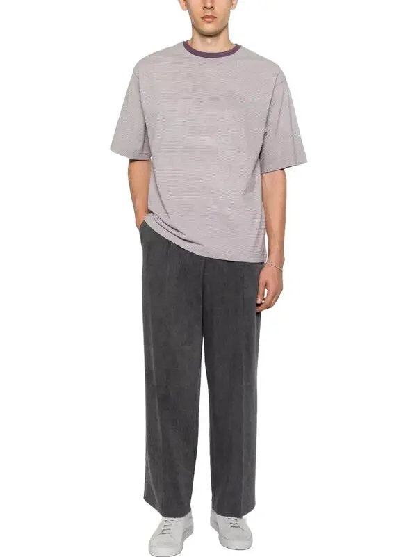 Imperial Pleated Trousers - Grey