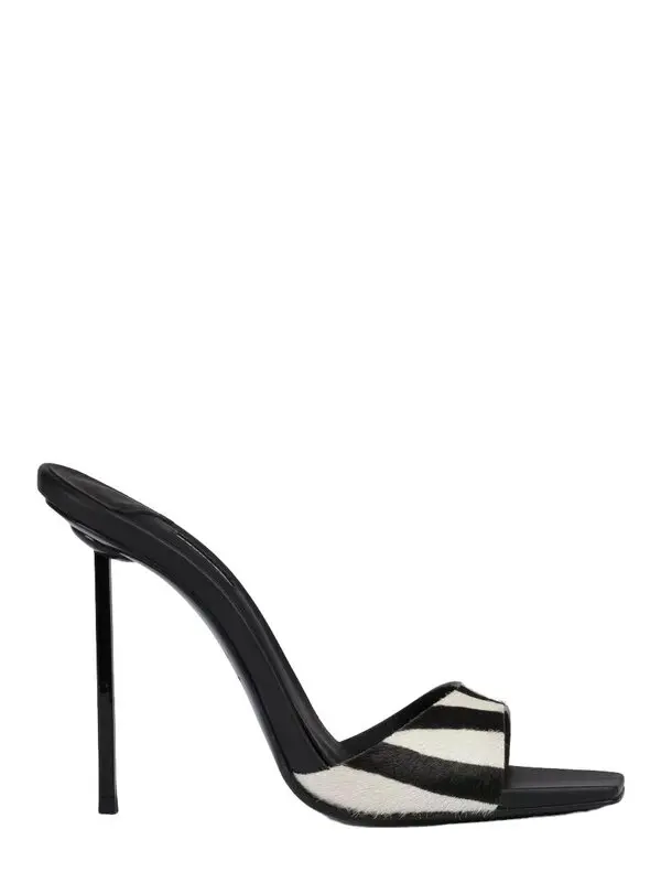 LE SILLA Bella High Heel Slip-on Sandals - Black